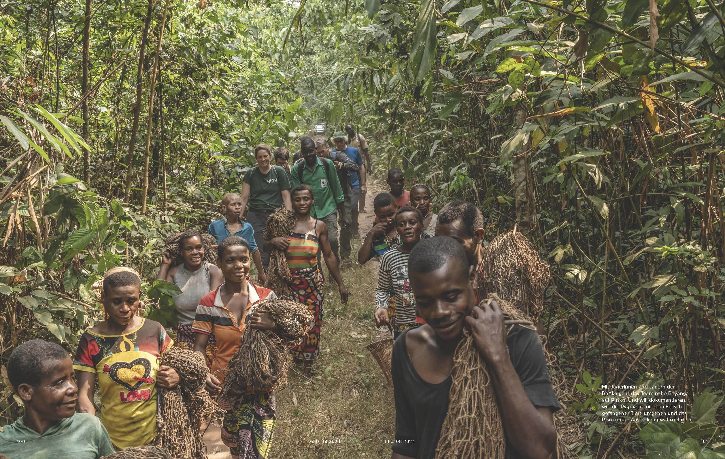 Report in GEO magazine: Virus hunt in tropical rainforests | HELMHOLTZ HIOH